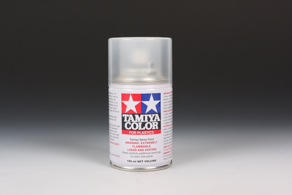 Tamiya Color For Plastics TS-80 Flat Clear 100mL Spray Paint Can TAM85 ...