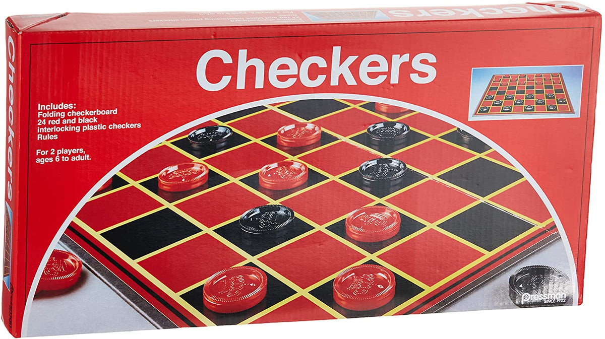 Family Classics Checkers| Eugene Toy & Hobby