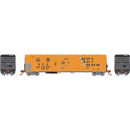 N 57' PCF Mechanical Reefer, PFE #457500| Eugene Toy & Hobby