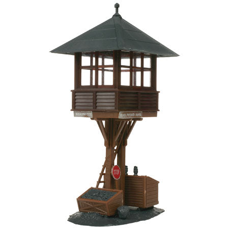 Elevated Gate Tower Kit HO Scale| Eugene Toy & Hobby
