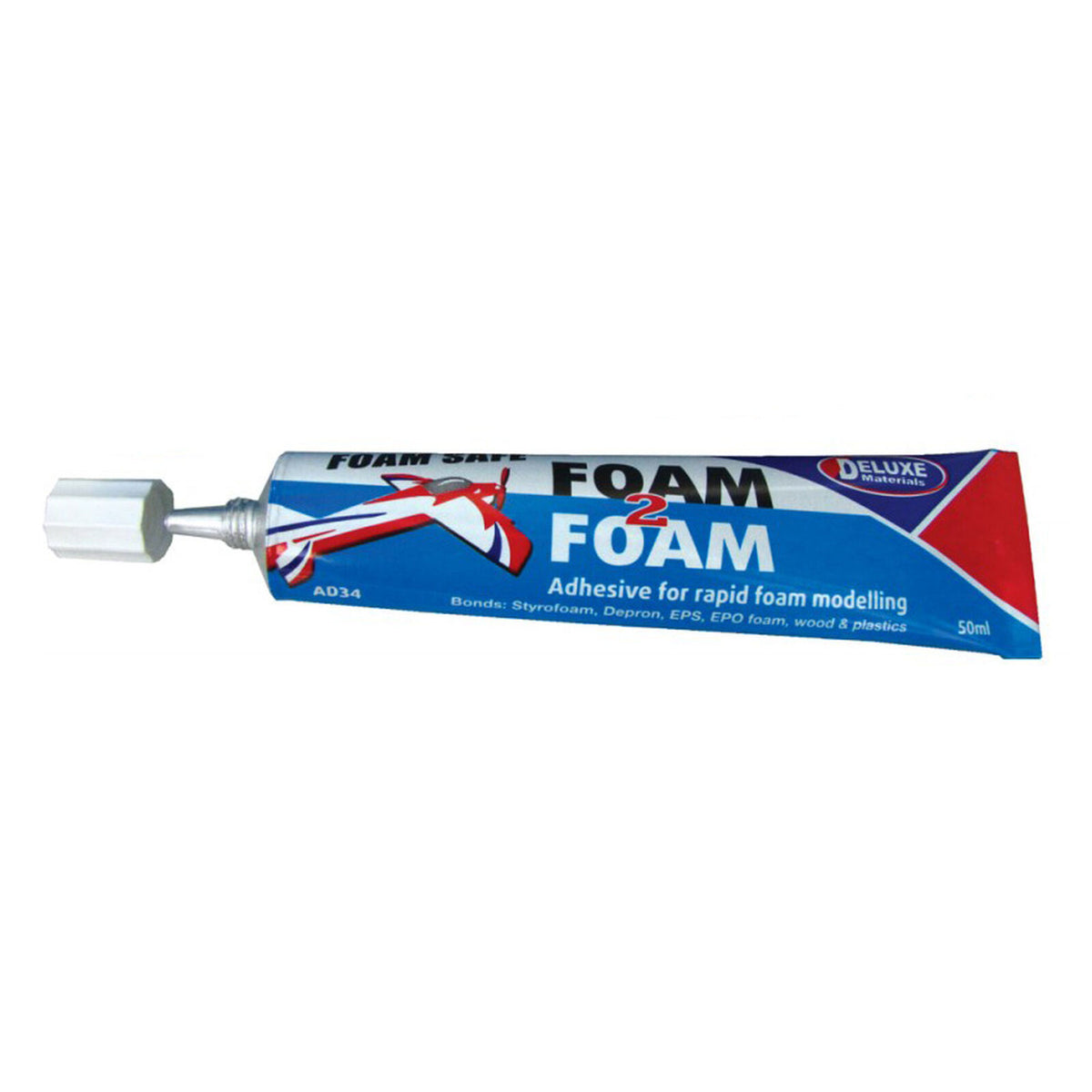 Foam 2 Foam, Foam Safe Glue 50ml| Eugene Toy & Hobby