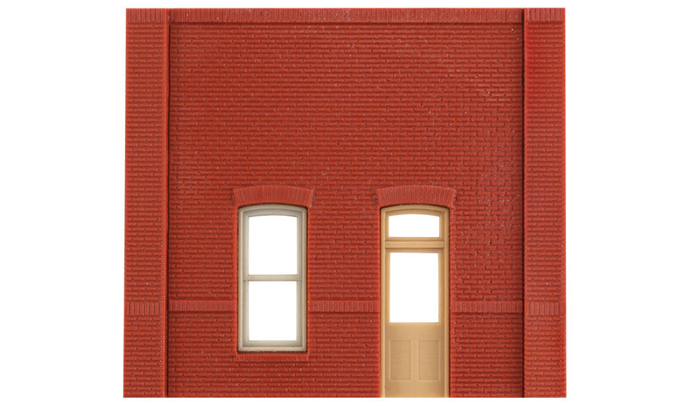Street Level Wall Sections with Rectangular Entry Kit HO Scale DPM3013 ...