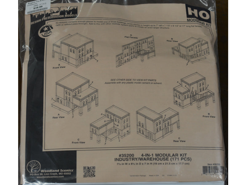 Modular Building System / Four-in-One| Eugene Toy & Hobby