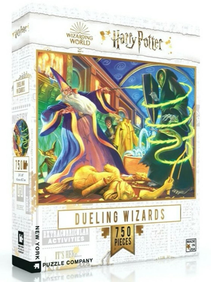 Harry Potter: Dueling Wizards (750 Piece) Puzzle| Eugene Toy & Hobby