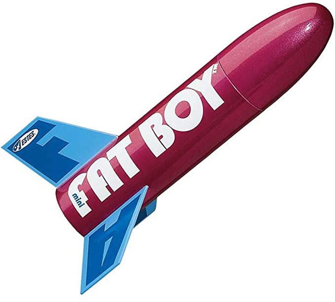 Mini Fat Boy Model Rocket Kit| Eugene Toy & Hobby