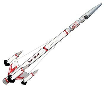 Dark Silver Model Rocket| Eugene Toy & Hobby