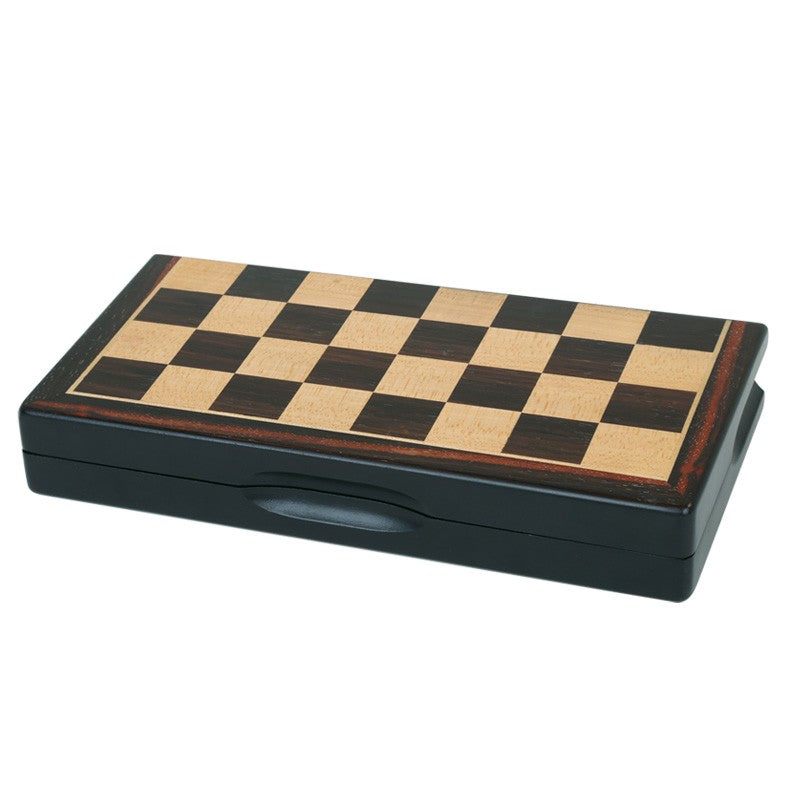 15" Dark Wood Chess Set| Eugene Toy & Hobby