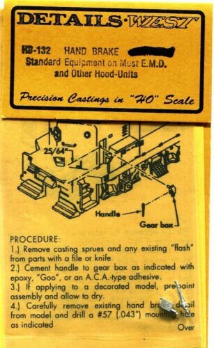 Hand Brake EMD & Other Hood Units| Eugene Toy & Hobby