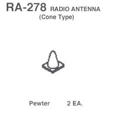 Cone Radio Antenna| Eugene Toy & Hobby