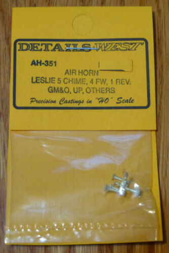 Leslie Five-Chime Forward Bells & Reversed Air Horn| Eugene Toy & Hobby