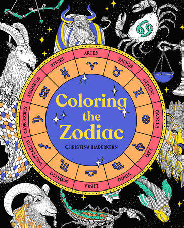 Coloring the Zodiac Coloring Book| Eugene Toy & Hobby