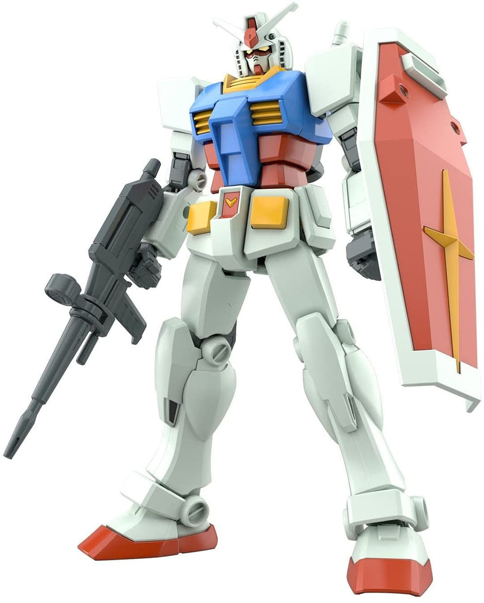 Entry Grade RX-78-2 Gundam (Full Weapon Set) (1/144 Scale) Plastic Gun ...