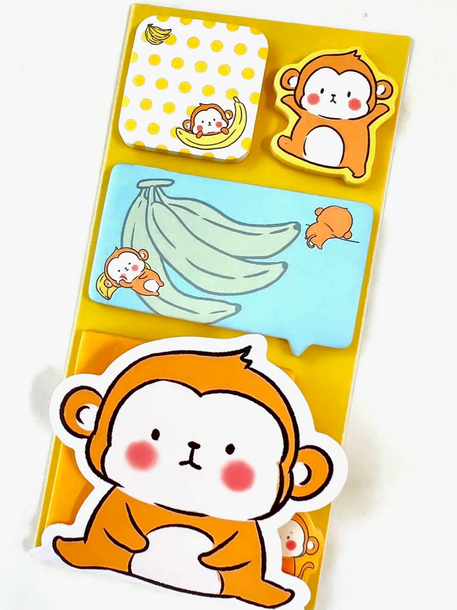 Monkey Sticky Notes| Eugene Toy & Hobby