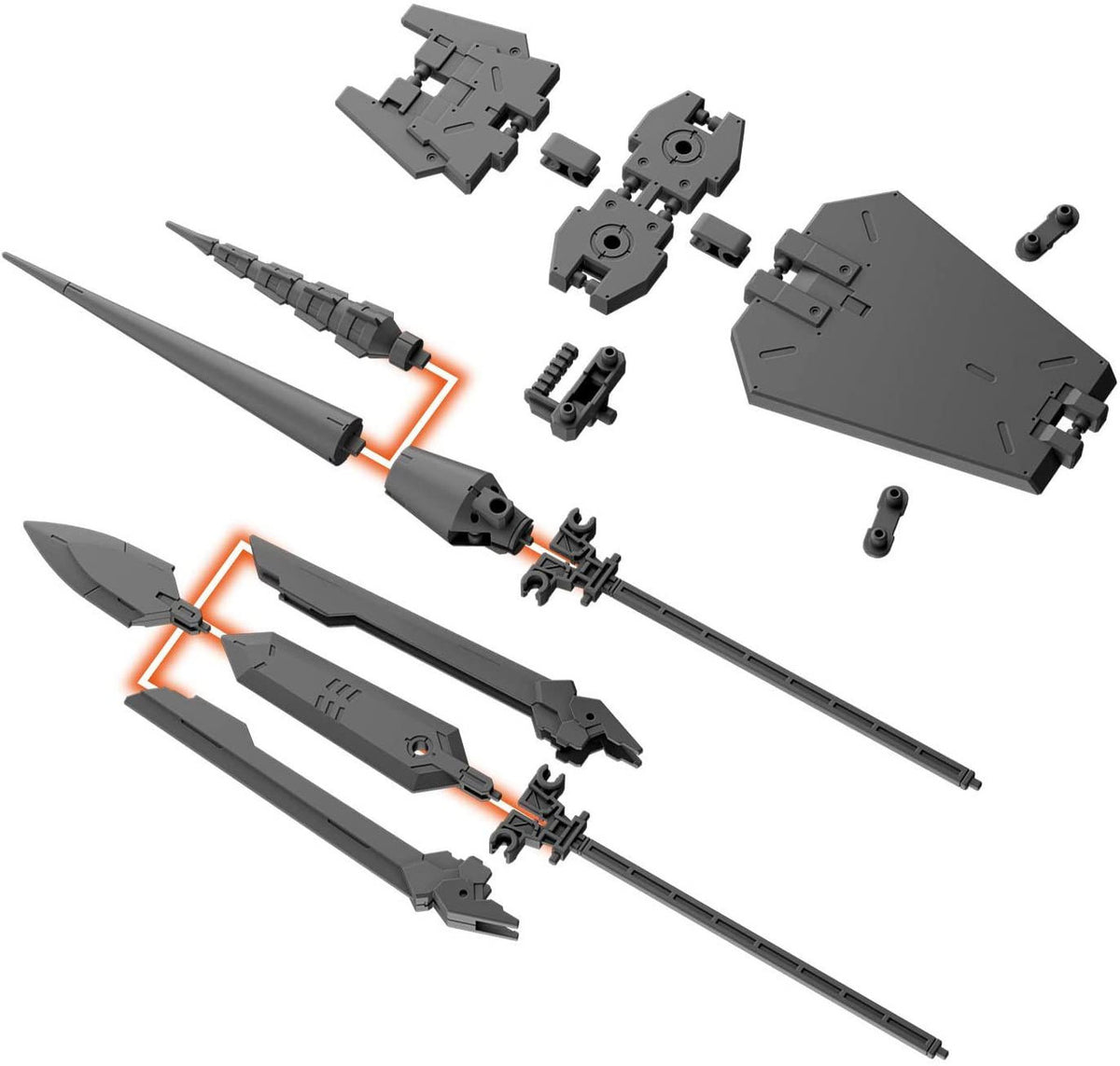 30MM Option Parts Set 3 (1/144 Scale) Plastic Gundam Option Parts ...