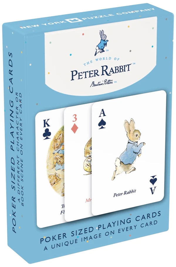 Beatrix Potter: Peter Rabbit Poker-Sized Playing Cards| Eugene Toy & Hobby