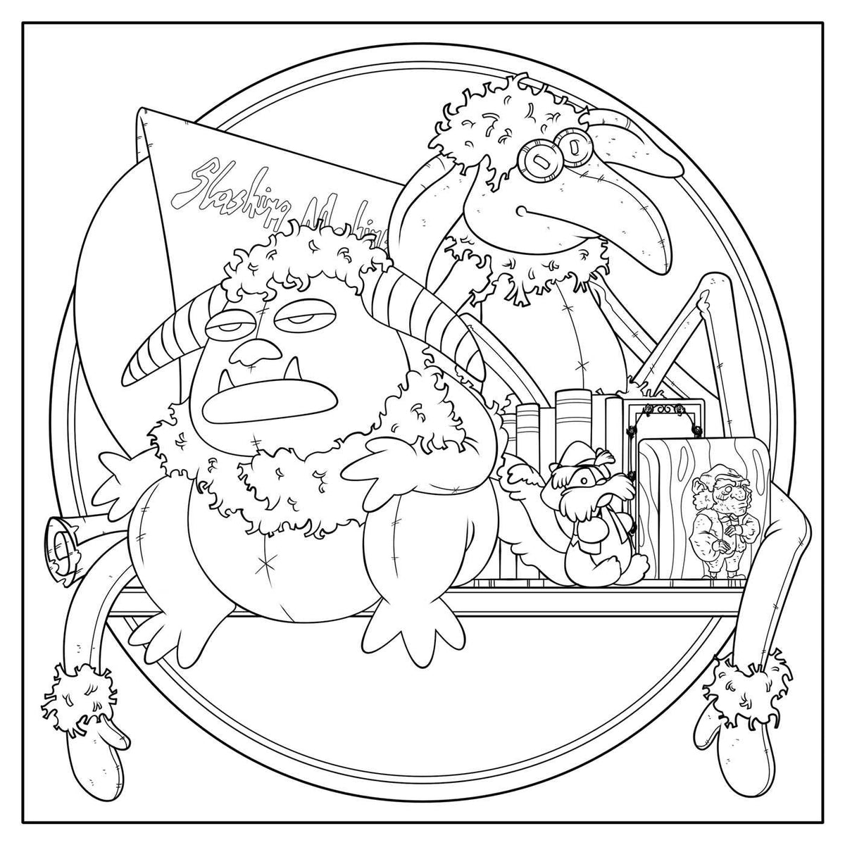 Jim Henson's Labyrinth Adult Coloring Book| Eugene Toy & Hobby