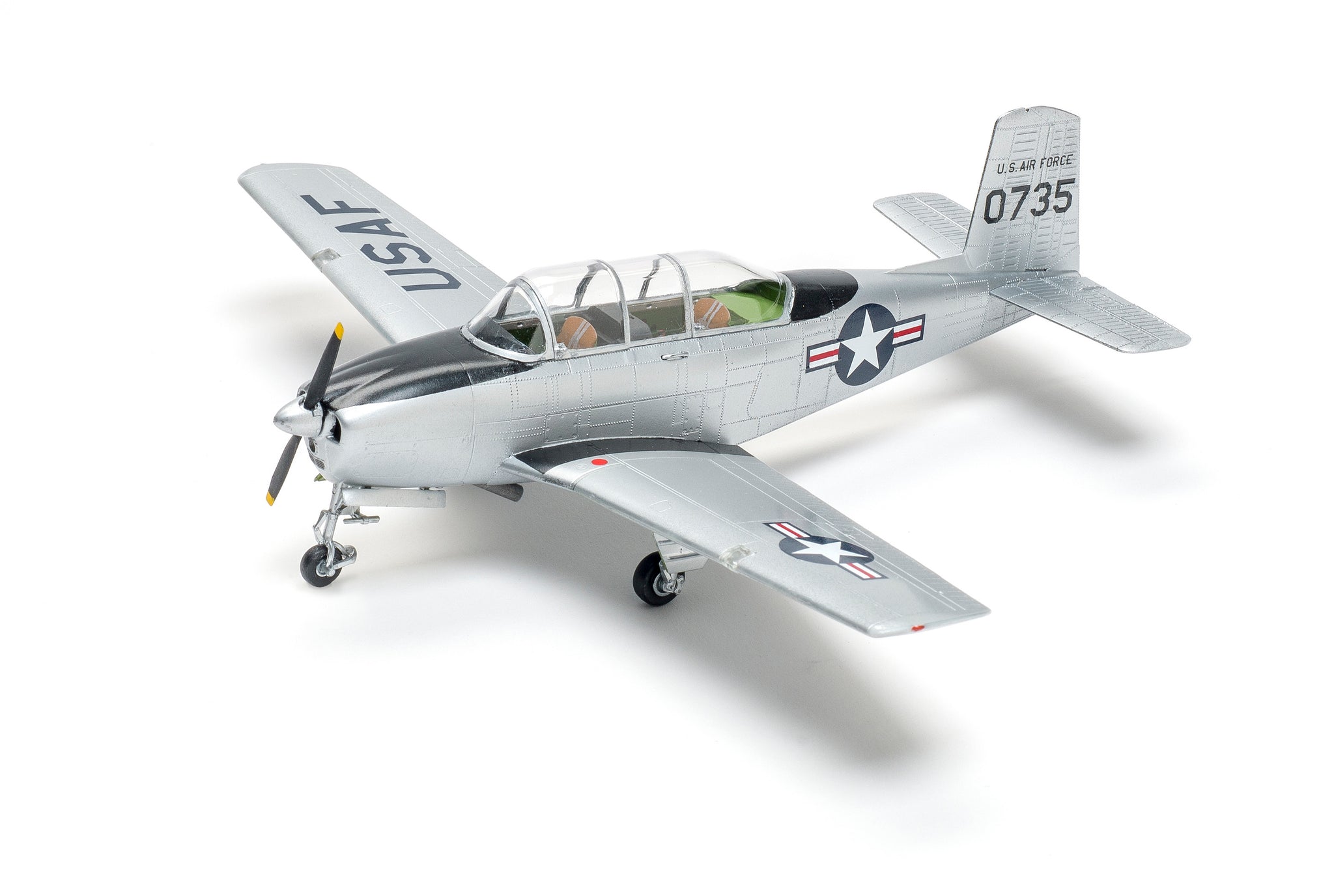 T-34A Mentor (1/48th Scale) Plastic Military Aircraft Model Kit| Eugene ...