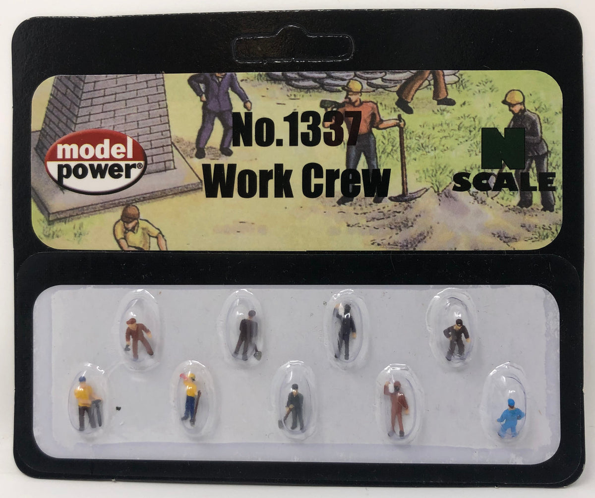 N Scale Work Crew| Eugene Toy & Hobby