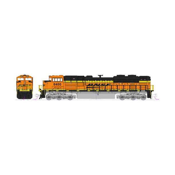 N EMD SD70ACe BNSF "Swoosh" Nose HL #8574| Eugene Toy & Hobby