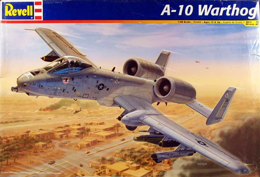 A10 Warthog (1/48 Scale) Aircraft Model Kit| Eugene Toy & Hobby