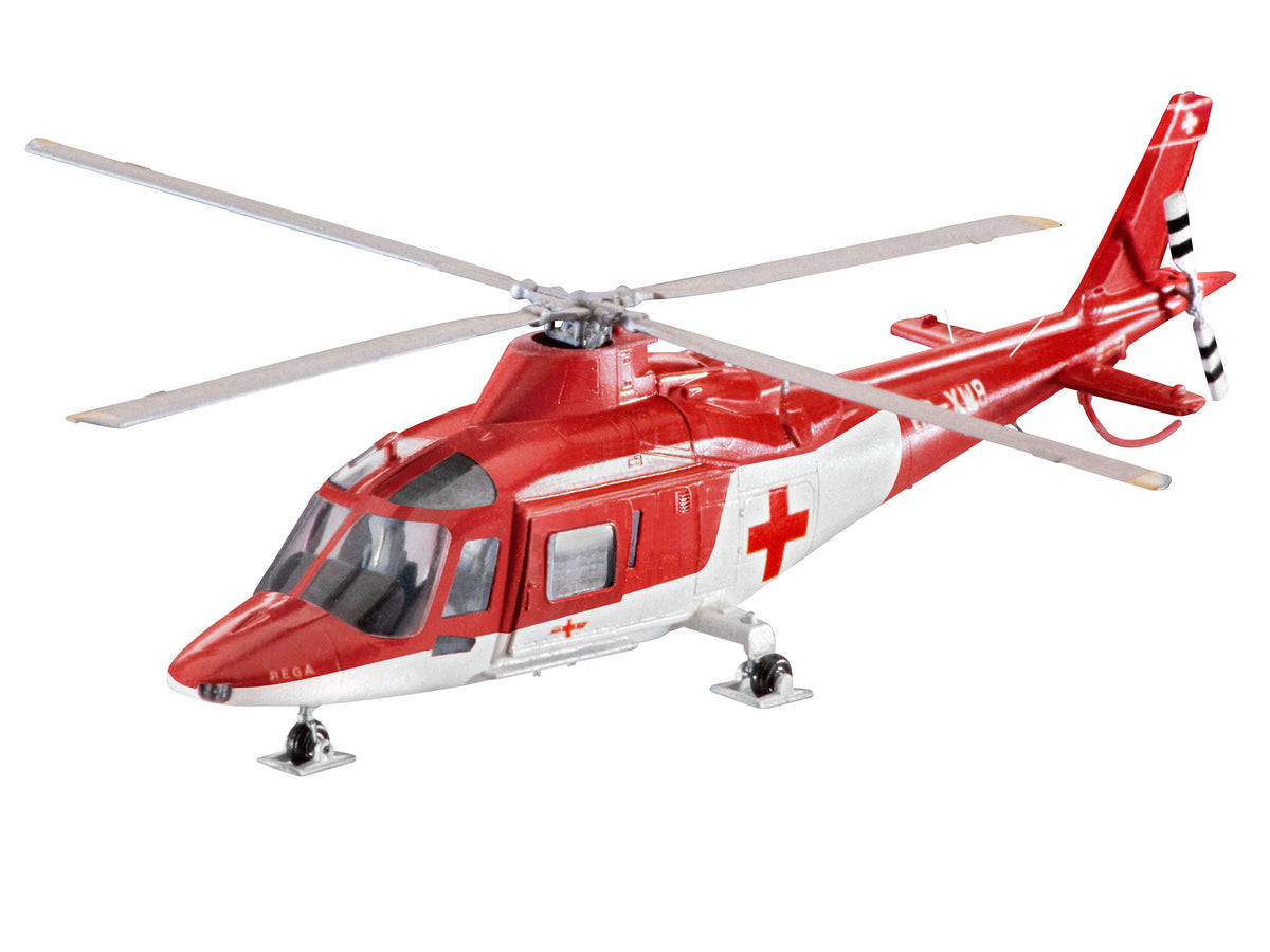 A-109 K2 Rega Helicopter (1/72 Scale) Helicopter Model Kit| Eugene Toy ...