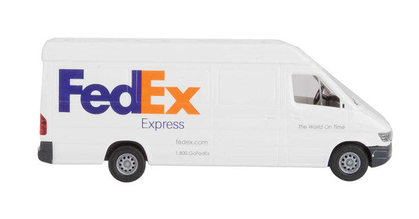 FedEx Delivery Van HO Scale| Eugene Toy & Hobby