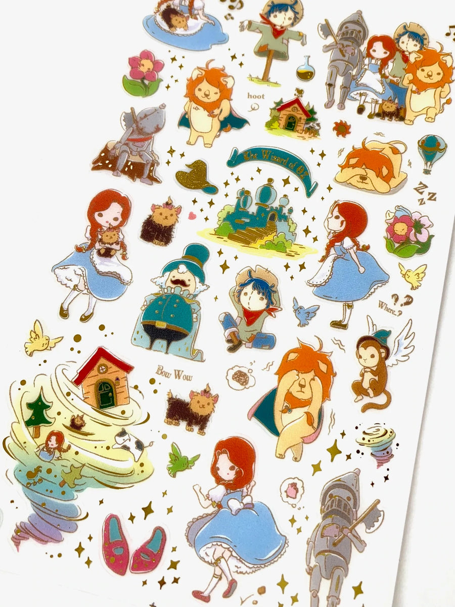 Wizard of Oz Stickers| Eugene Toy & Hobby