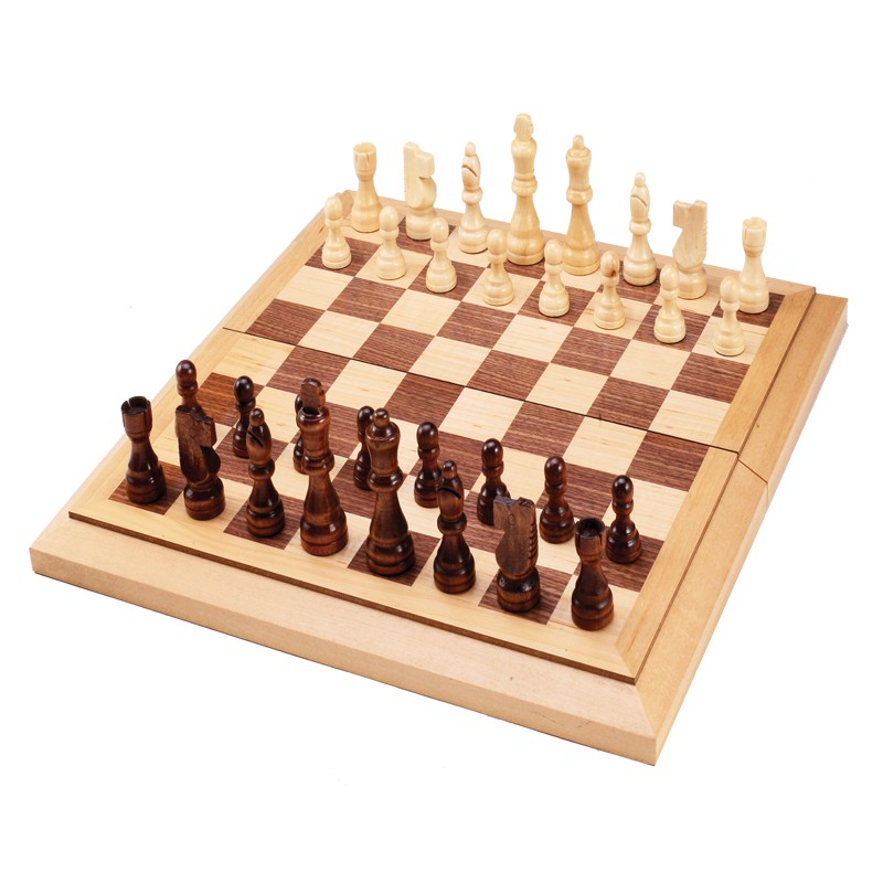 15" Folding Chess & Checker Combo| Eugene Toy & Hobby