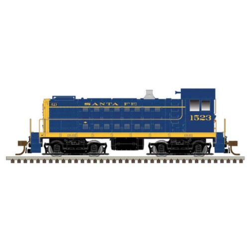 Alco S4 Standard DC Master(R) Silver Santa Fe 1517 (blue, yellow ...