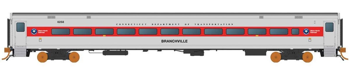 Comet Commuter Cab Car and Two Coach Set Ready to Run Connecticut DOT ...