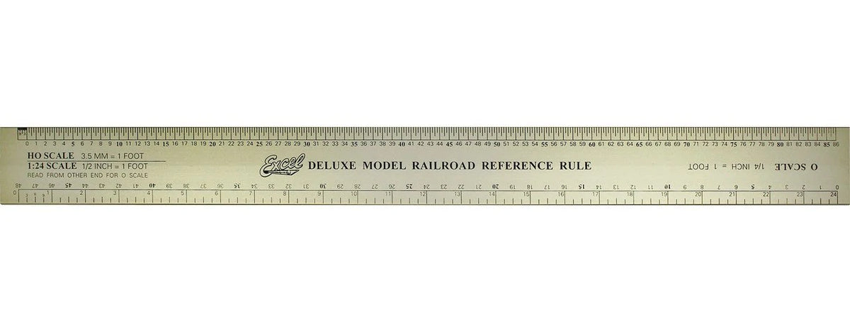 12" Deluxe Model Reference Ruler| Eugene Toy & Hobby