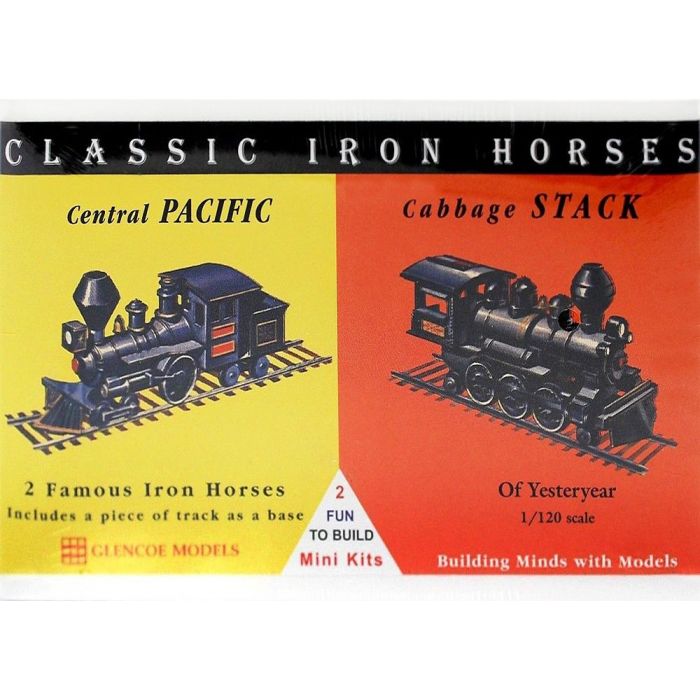 Classic Iron Horses Central Pacific & Cabbage Stack Loco's (1/120 Scal ...
