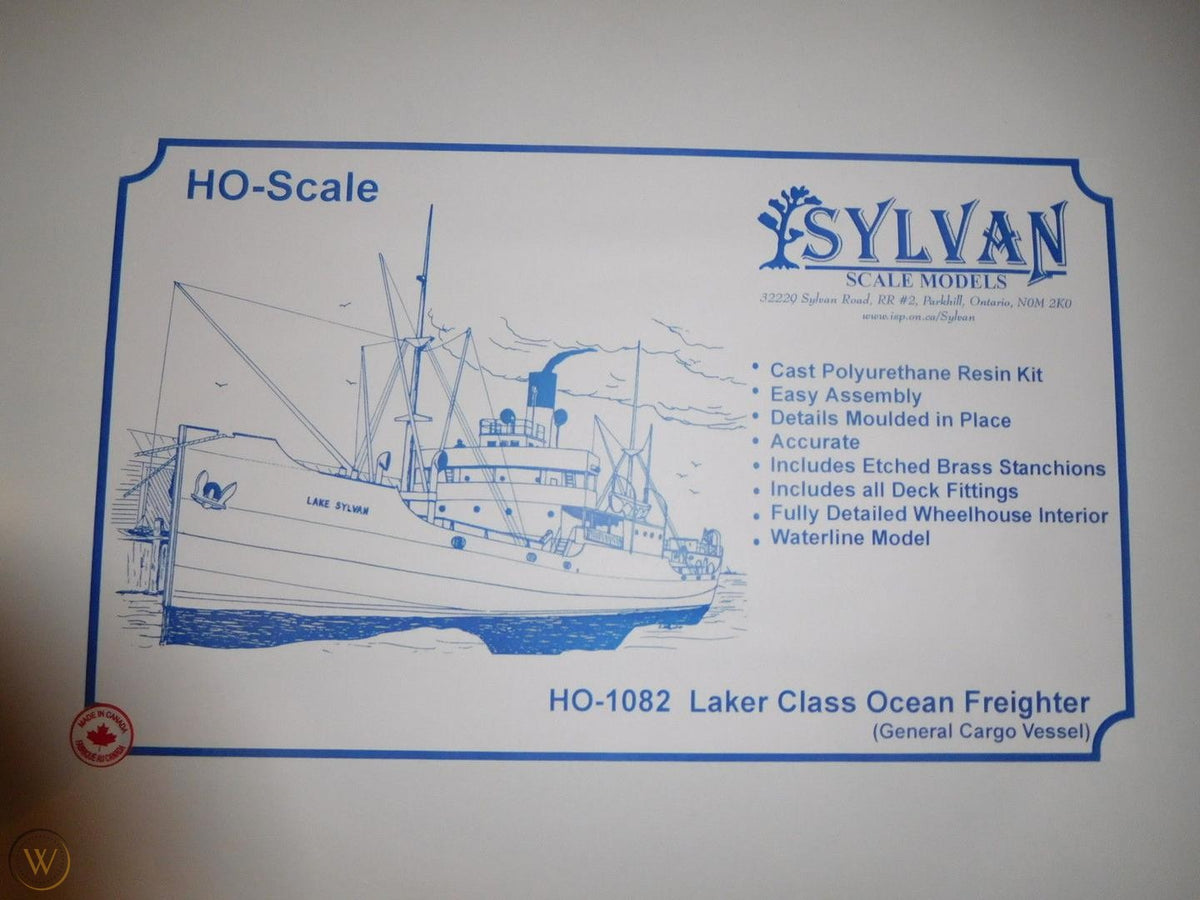 1082 HO Laker Class Ocean Freighter| Eugene Toy & Hobby