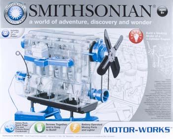 Visible 4-Cylinder Engine Kit| Eugene Toy & Hobby