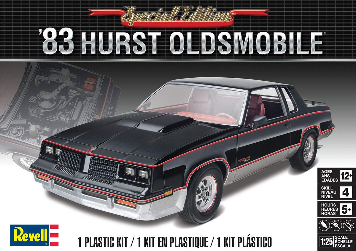 83 Hurst Oldsmobile (1/25 Scale) Vehicle Model Kit| Eugene Toy & Hobby