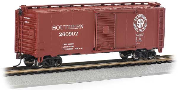 HO Pullman-Standard PS-1 40' Steel Boxcar - Ready to Run - Silver Seri ...