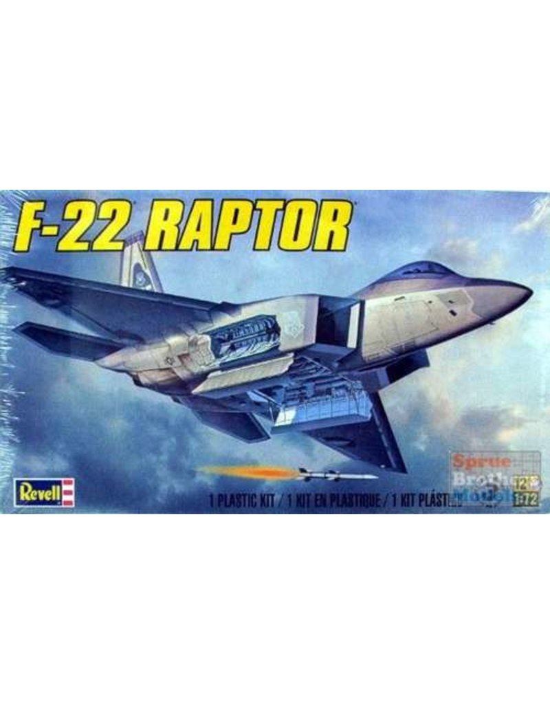 F-22 Raptor (1/72nd Scale) Plastic Military Model Kit| Eugene Toy & Hobby