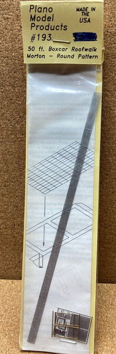 50' Boxcar Roofwalk - Morton Round Pattern - Stainless Steel| Eugene ...