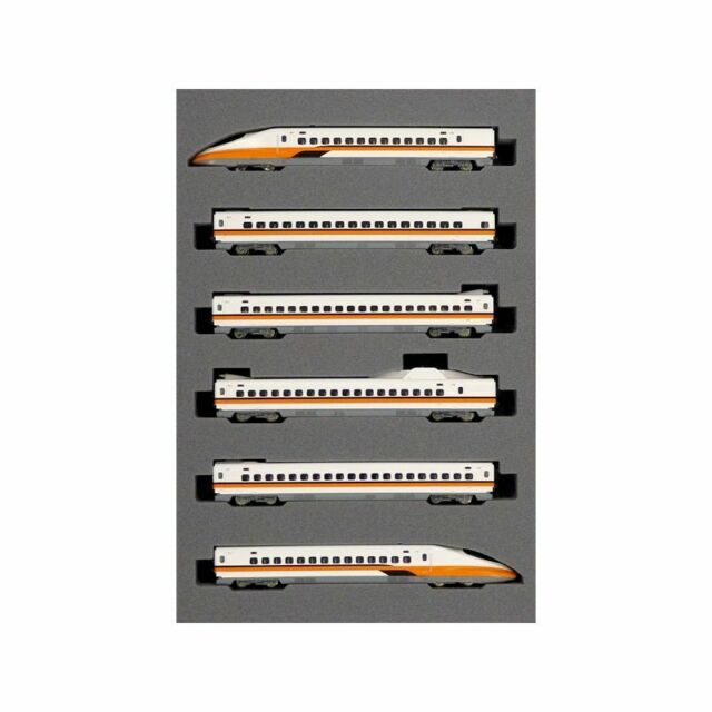 N Scale Taiwan High Speed Rail 700T 6-car Basic Set| Eugene Toy & Hobby