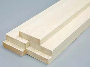 Balsa Planks 36", Various widths| Eugene Toy & Hobby
